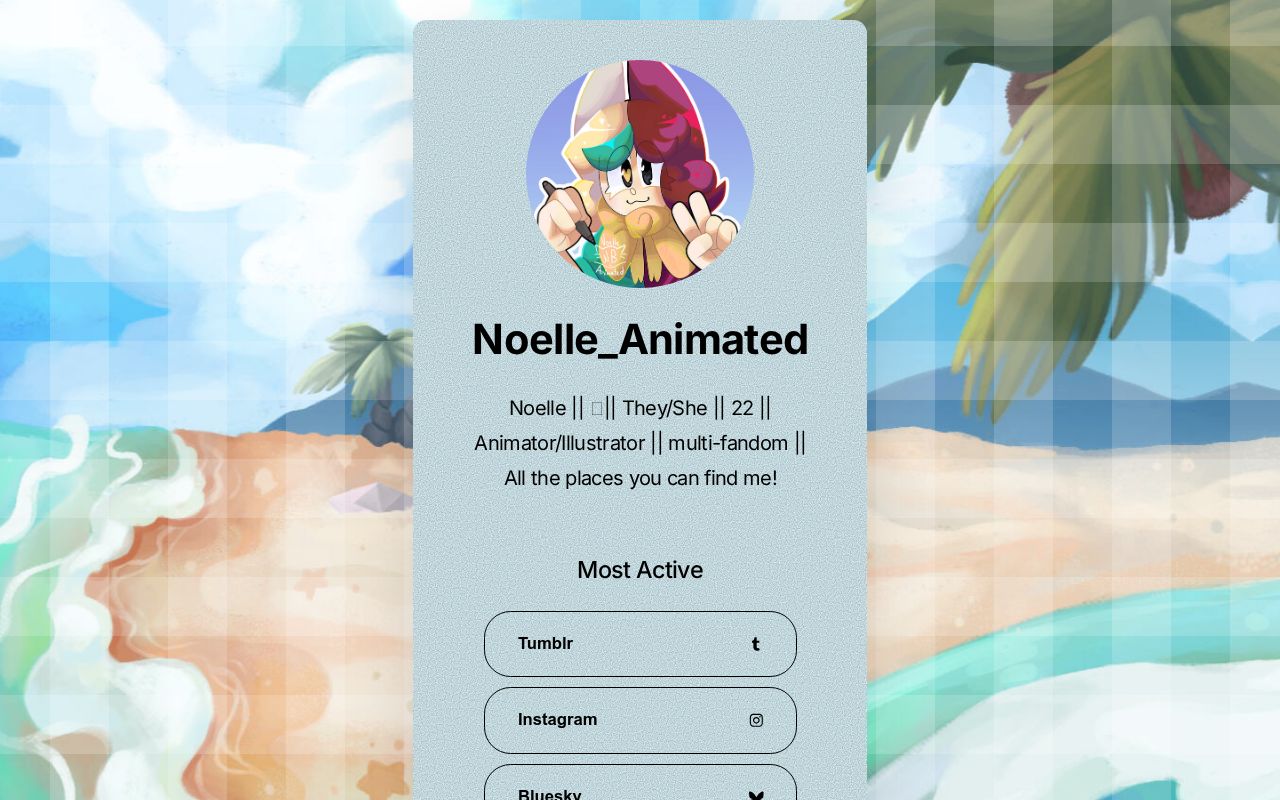 Noelle animated info